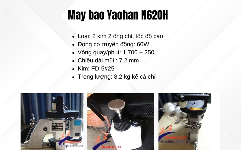 3 máy may bao công nghiệp Yaohan bán chạy hiện nay
